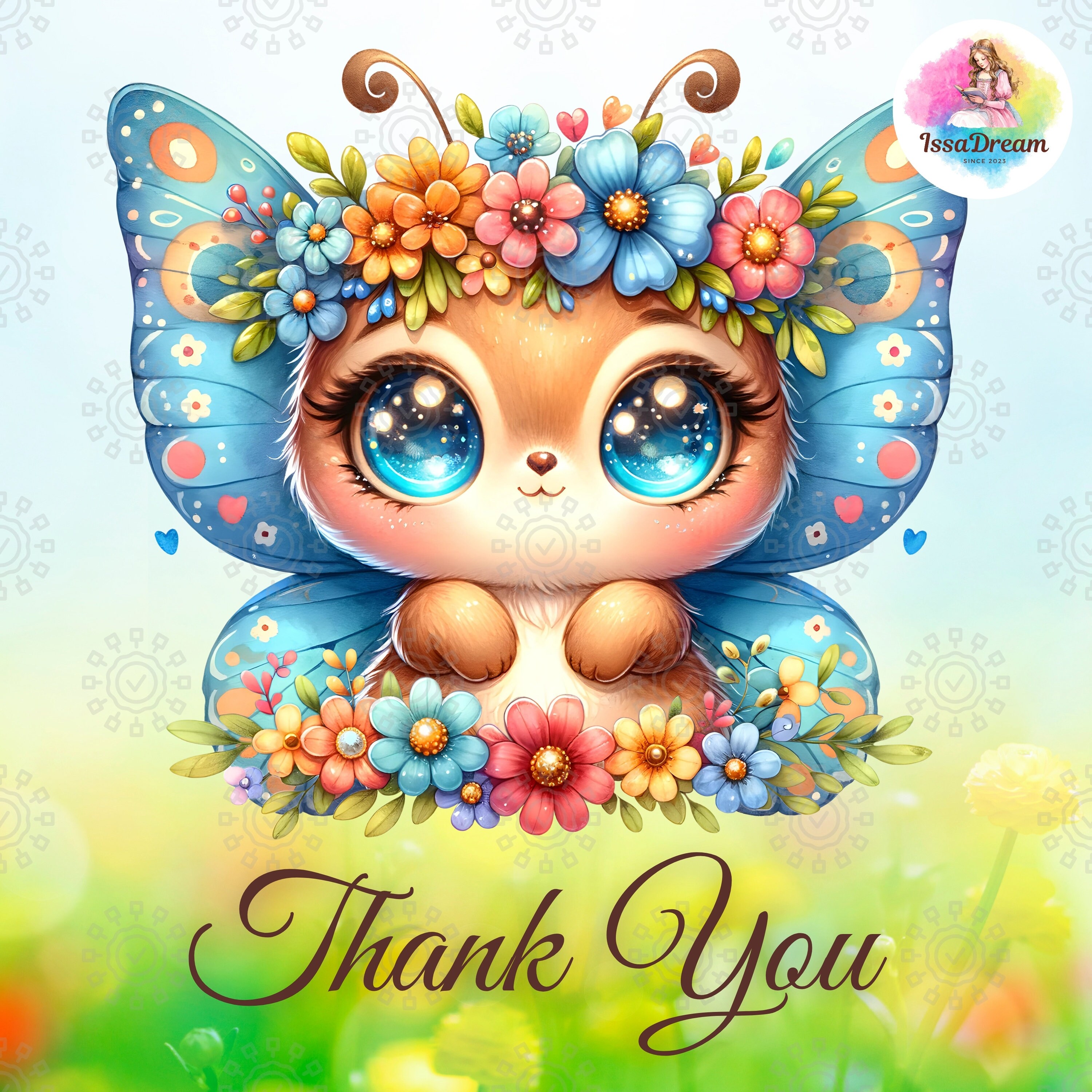 Watercolor Spring Butterfly Clipart, Cute Butterfly Clipart, Spring ...