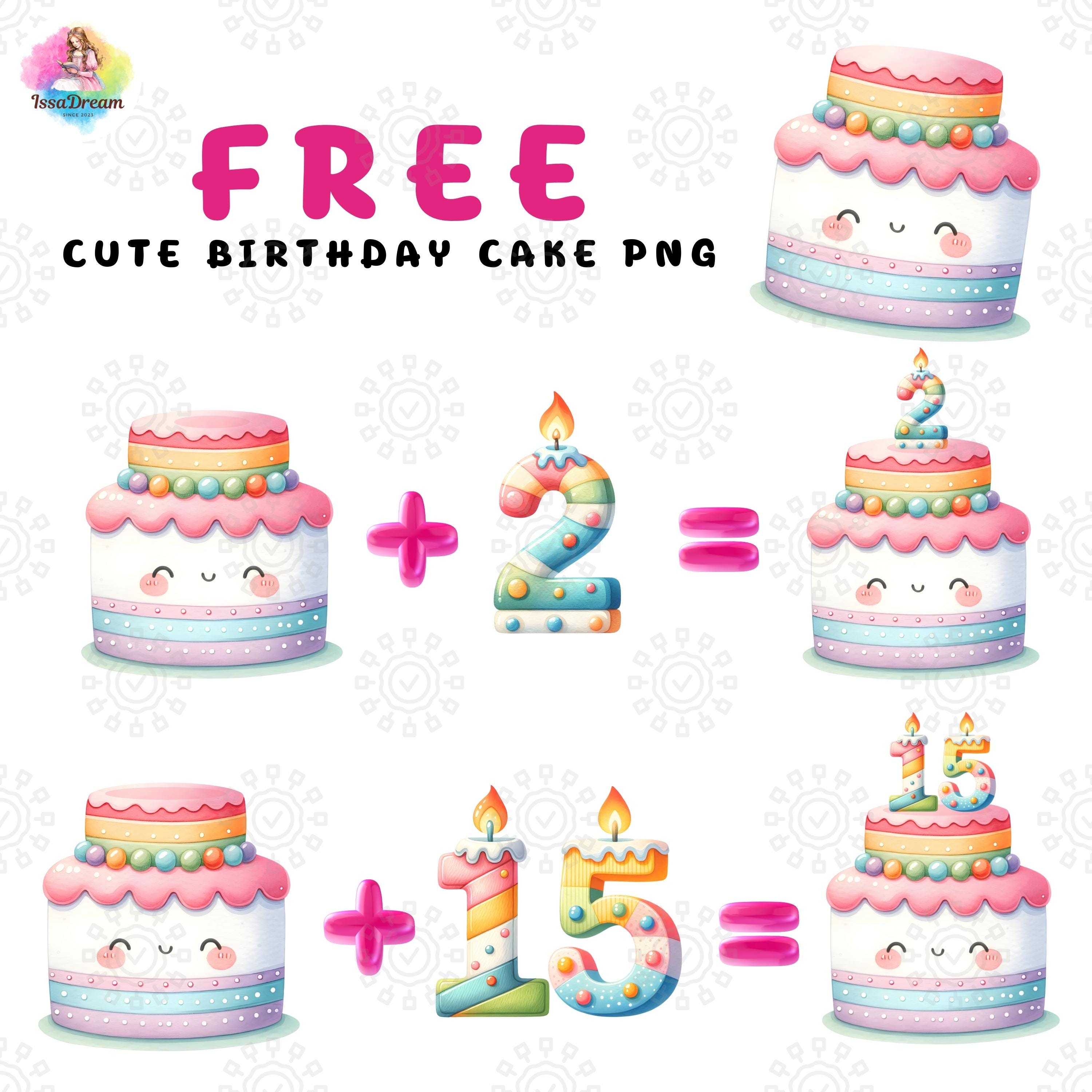 Colorful Birthday Number Candle Clipart, Birthday Party, Numbers 0 to 9 ...