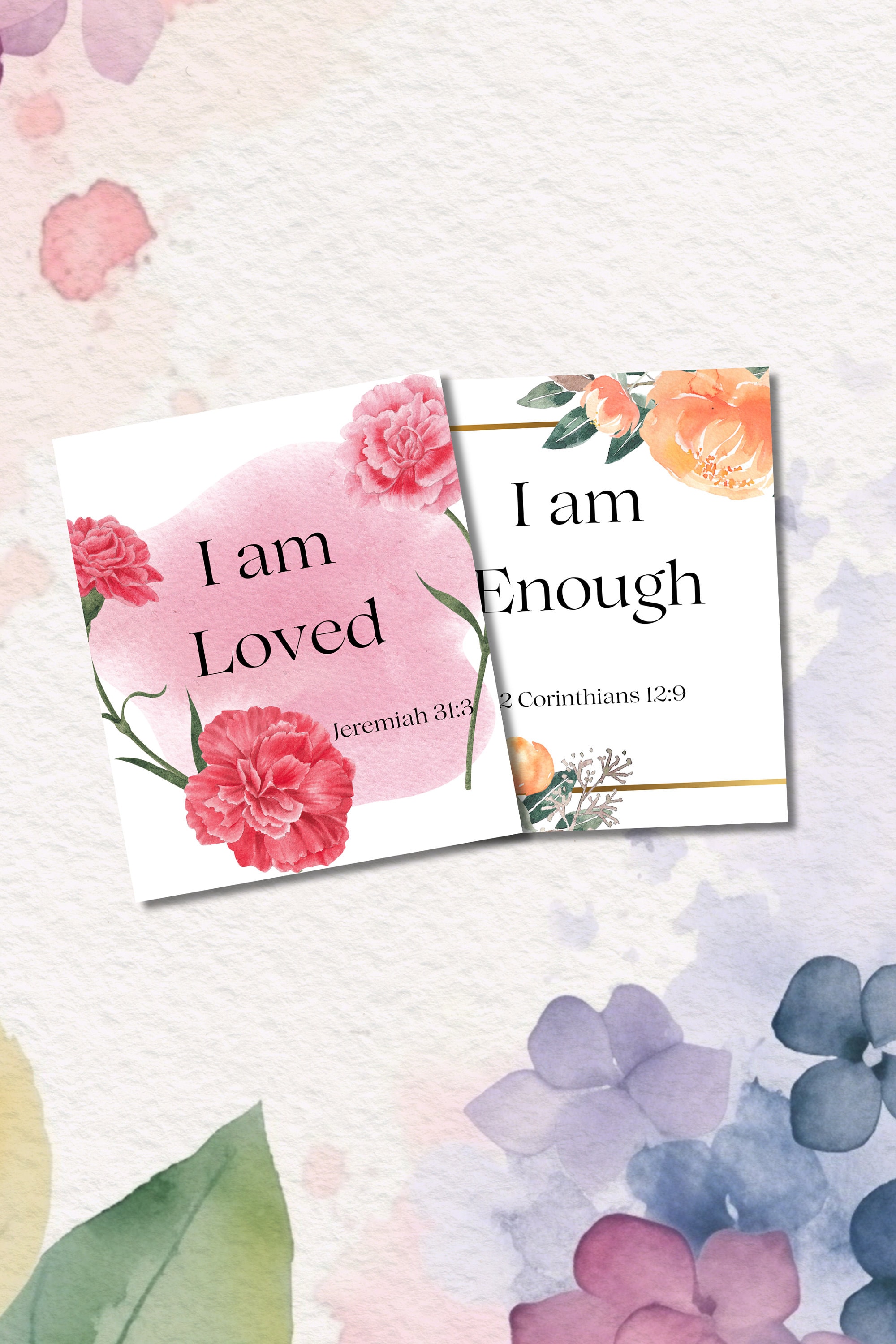 Christian Affirmation Cards | Kids Affirmation Cards | Printable ...