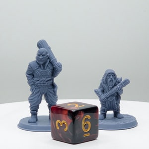 D&D Bandit Thugs Gift Starter Set | Pathfinder Frostgrave 28mm 32mm ...