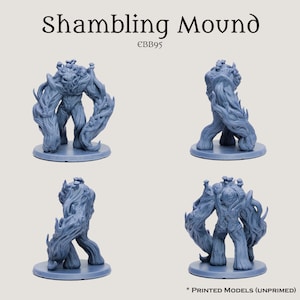 D&D Pathfinder Shambling Mound Blight Collection 1 | 28mm 32mm Living ...