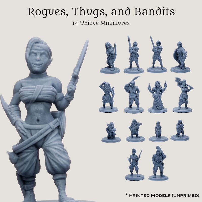 Male Archer Dnd Mini - Etsy