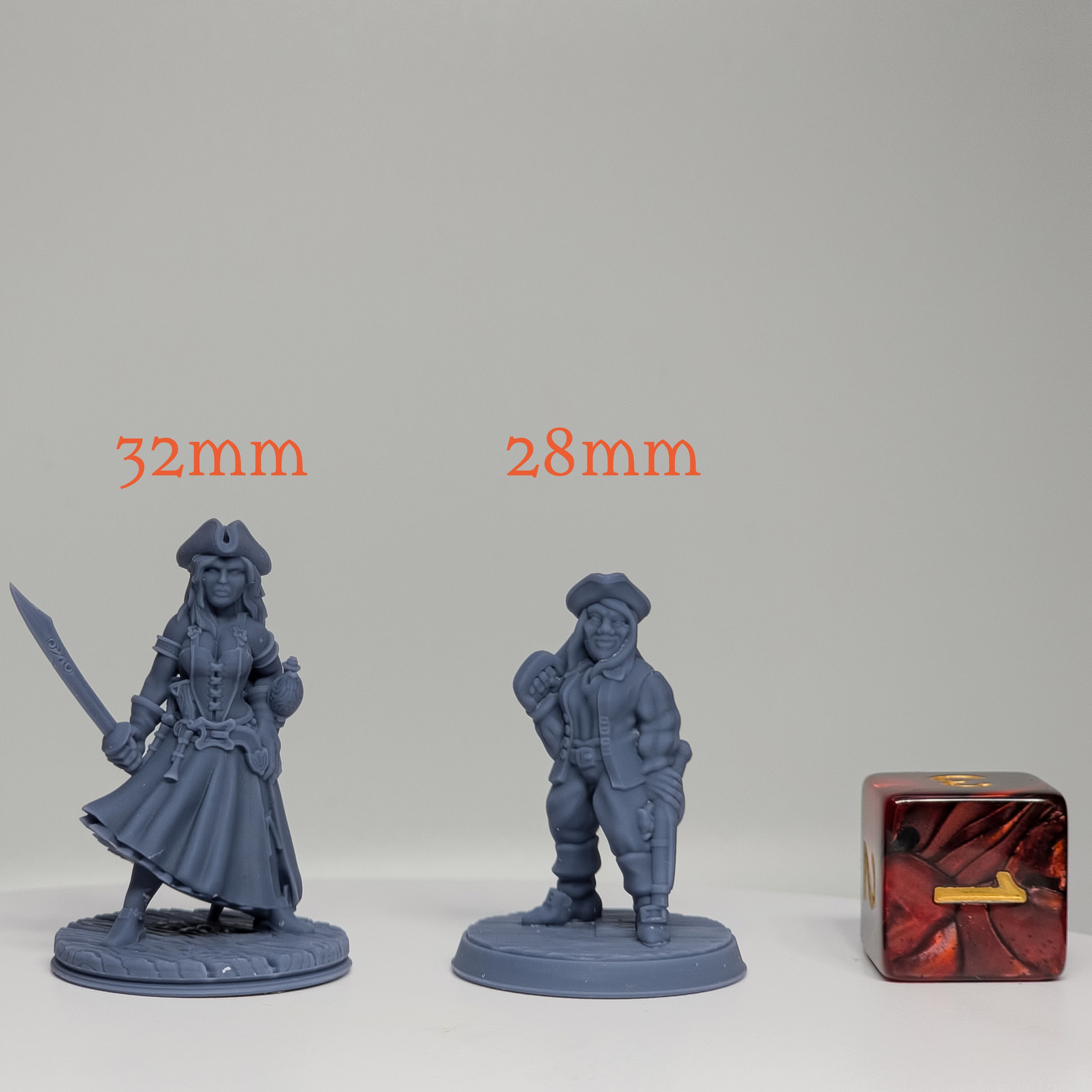 D&D Pathfinder Pirate Mega Collection Gift Starter Set 28mm 32mm ...