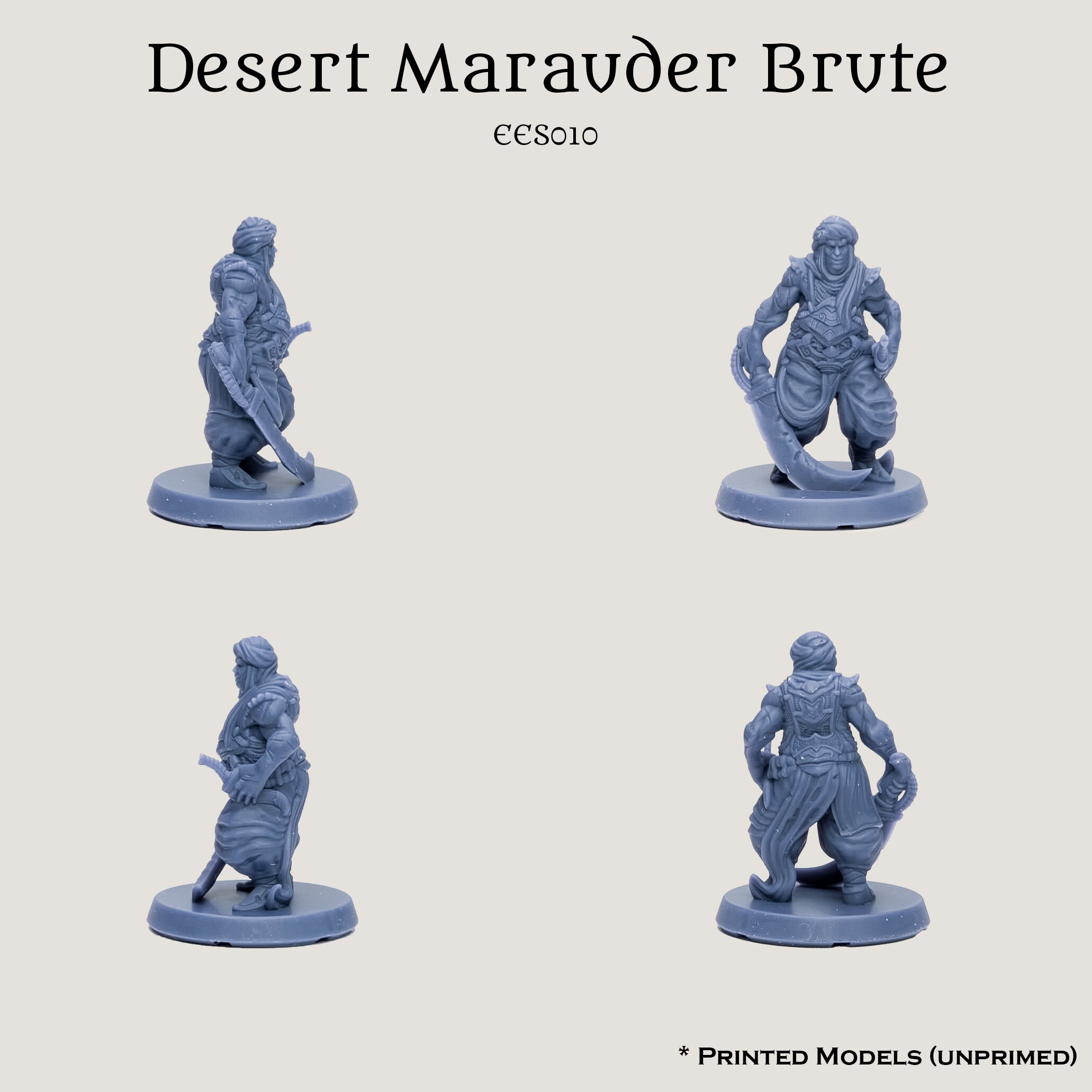 D&D Desert Bandit Marauder Party | Pathfinder Frostgrave 28mm 32mm ...