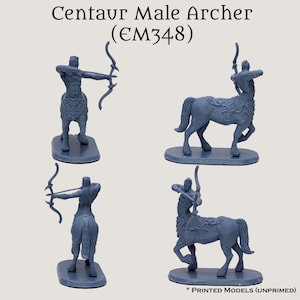 D&D Pathfinder Centaur Warriors Collection | Pathfinder Frostgrave 28mm ...