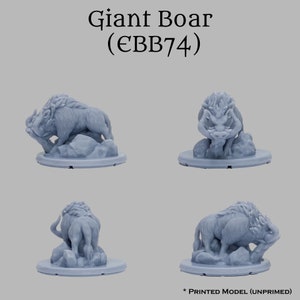 D&D Pathfinder Giant Dire Animals Insects | 28mm 32mm Fantasy TTRPG ...