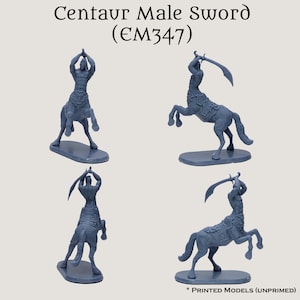 D&D Pathfinder Centaur Warriors Collection | Pathfinder Frostgrave 28mm ...