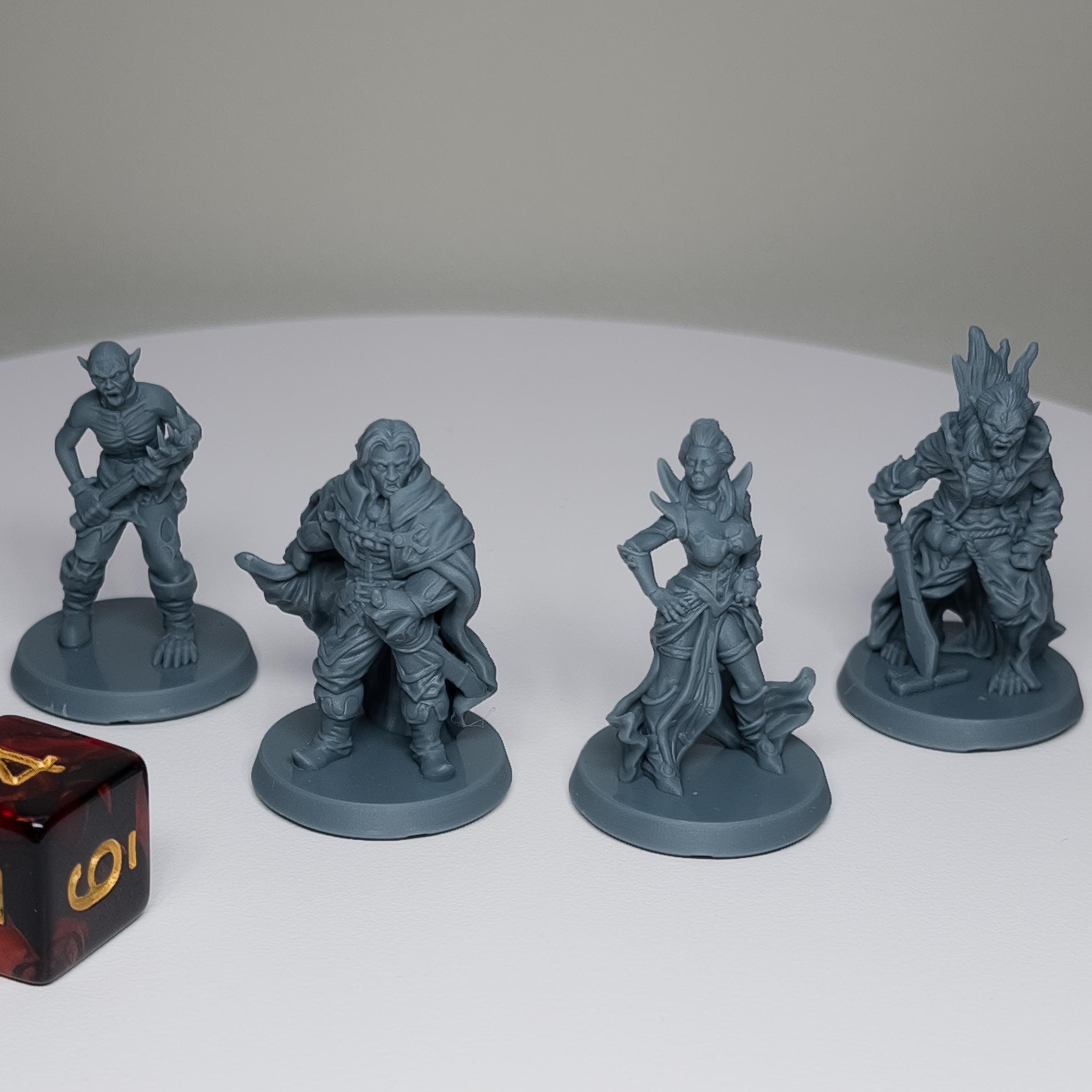 D&D Pathfinder Vampire Coven | 28mm 32mm Fantasy TTRPG Wargaming ...