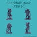 D&D Pathfinder Sharkfolk Gang 28mm 32mm Fantasy PC NPC Miniature Set 4 ...