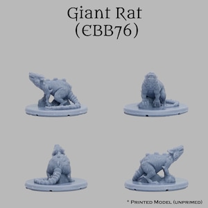 D&D Pathfinder Giant Dire Animals Insects | 28mm 32mm Fantasy TTRPG ...