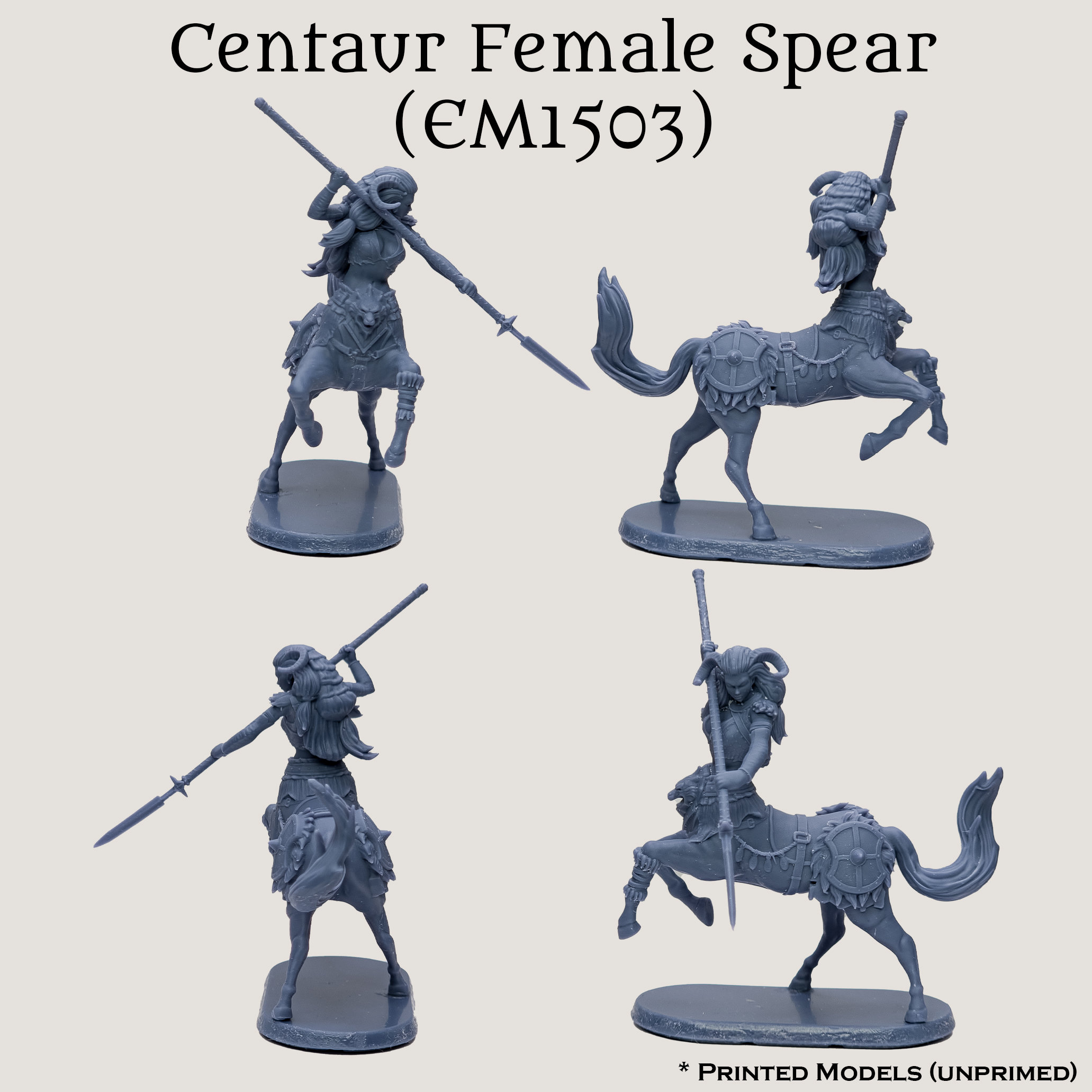 D&D Pathfinder Centaur Warriors Collection | Pathfinder Frostgrave 28mm ...