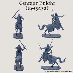 D&D Pathfinder Centaur Warriors Collection | Pathfinder Frostgrave 28mm ...