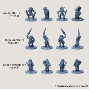 D&D Monster Essentials Goblinoid Warband Gift Starter Set | Pathfinder Frostgrave 28mm 32mm ...