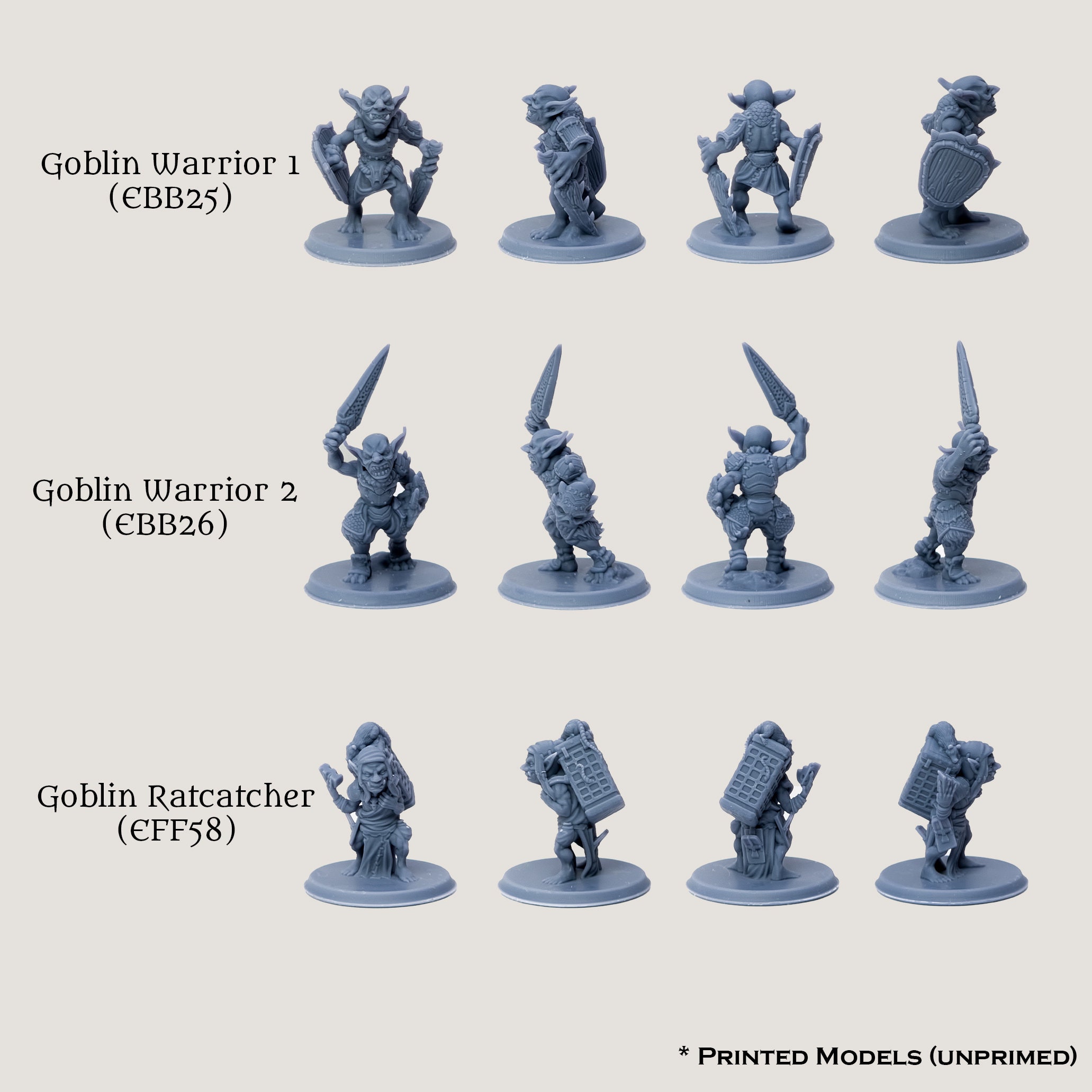 D&D Monster Essentials Goblinoid Warband Gift Starter Set | Pathfinder ...