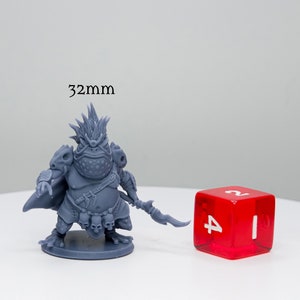 D&D Bullywug Pathfinder Grippli Toadfolk Frogfolk Clan | 28mm 32mm ...