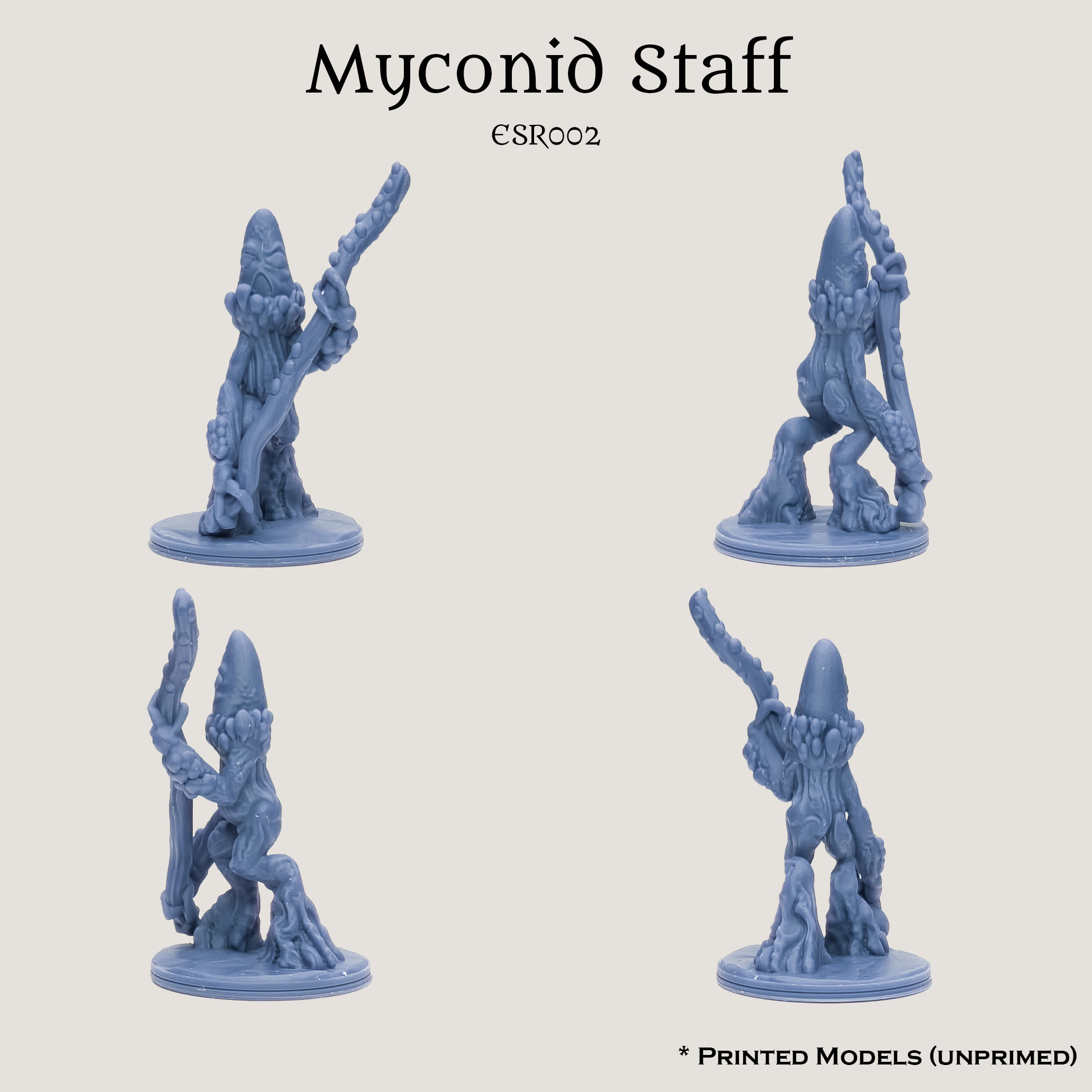 D&D Myconid Fungus Mushroom Folk | Pathfinder Frostgrave 28mm 32mm ...
