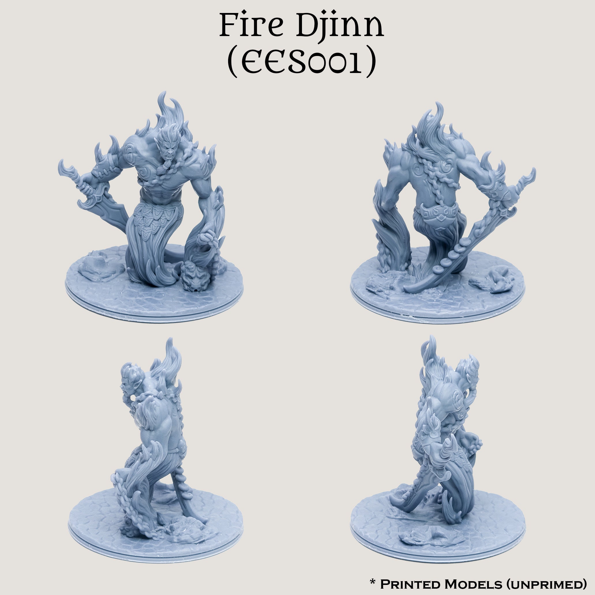 D&D Fire Plane Encounter | Pathfinder Frostgrave 28mm 32mm Fantasy NPC ...