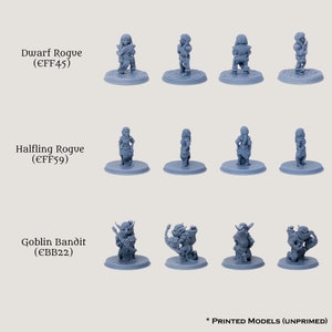 D&D Bandit Thugs Gift Starter Set | Pathfinder Frostgrave 28mm 32mm ...