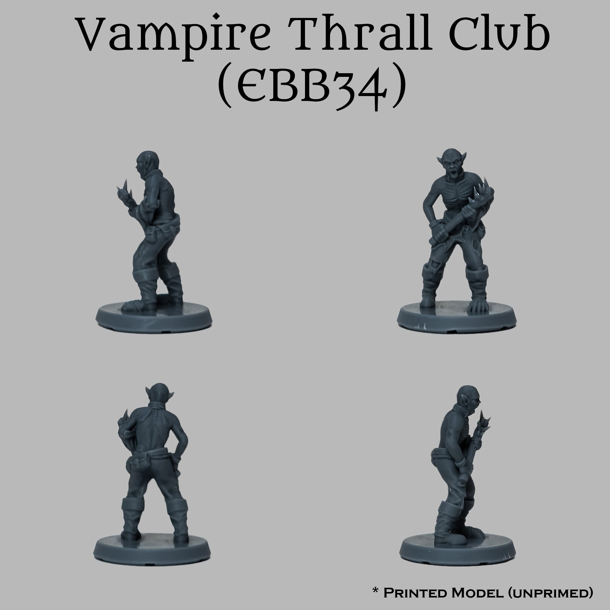 D&D Pathfinder Vampire Coven | 28mm 32mm Fantasy TTRPG Wargaming ...