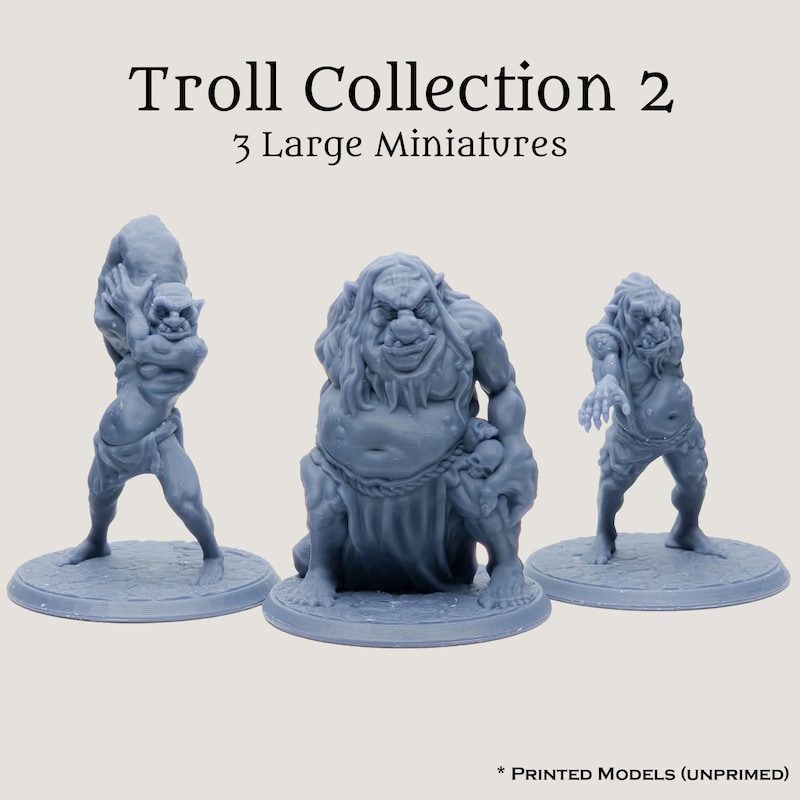 Miniature Troll - Etsy