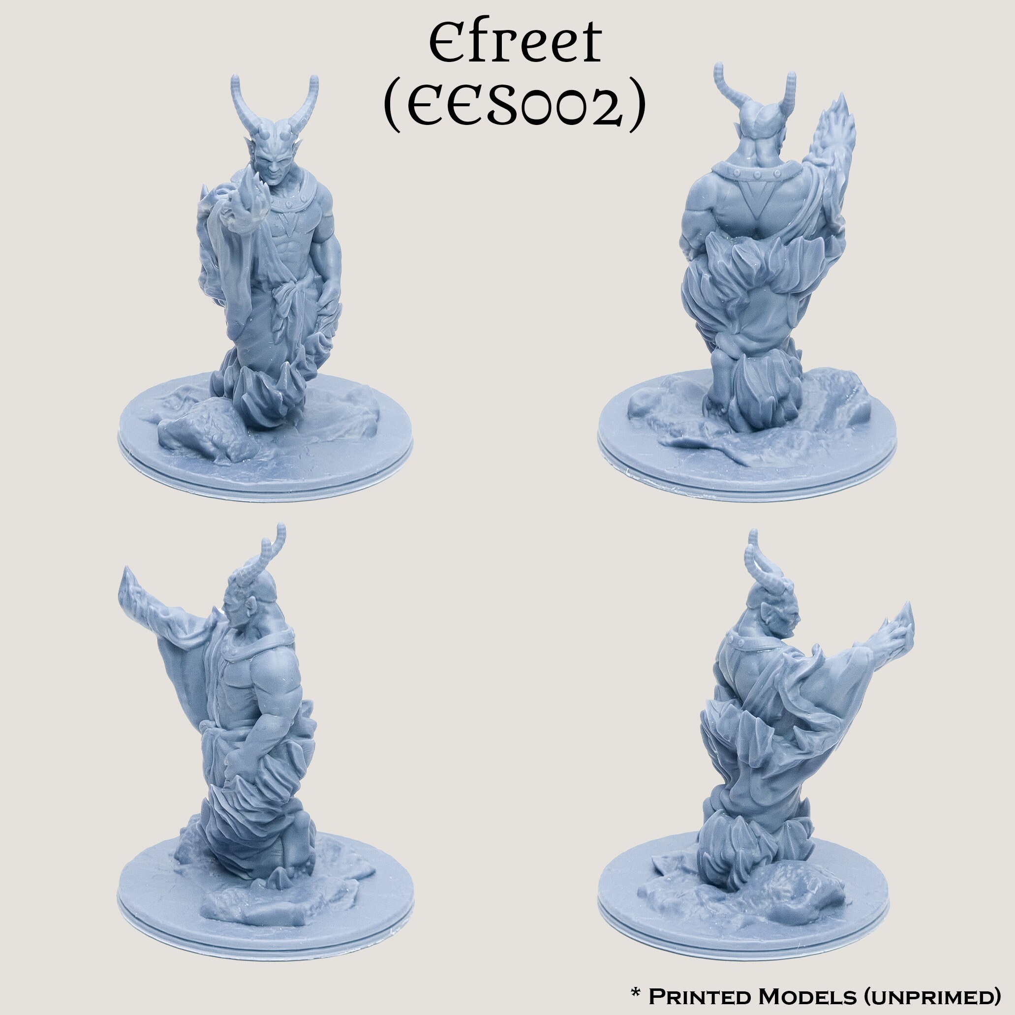D&D Fire Plane Encounter | Pathfinder Frostgrave 28mm 32mm Fantasy NPC ...