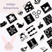 PRINTABLE BUNDLE 120 High Contrast Baby Sensory Flash Cards | Black and ...