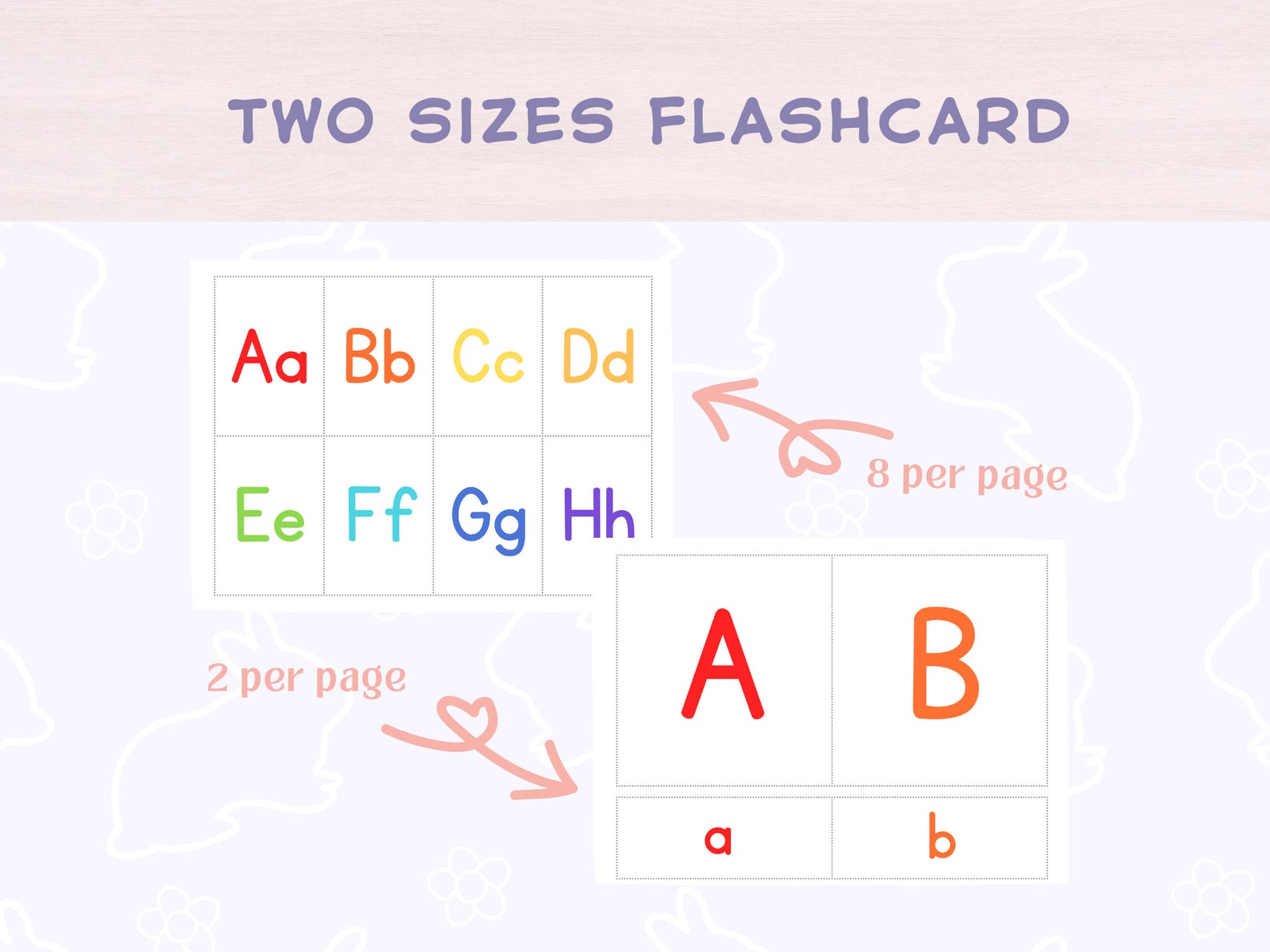 A-Z Flashcards ABC Flashcards Printable Digital Download - Etsy