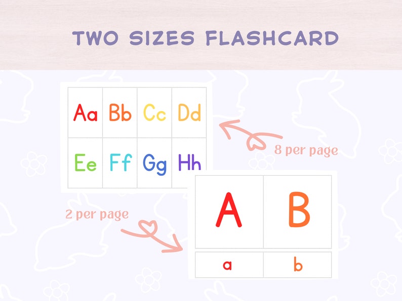 A-Z Flashcards | ABC Flashcards | Printable Digital Download ...