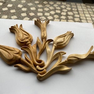 Ottoman Tulip Made of Wood - Etsy