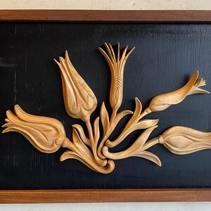 Ottoman Tulip Made of Wood - Etsy