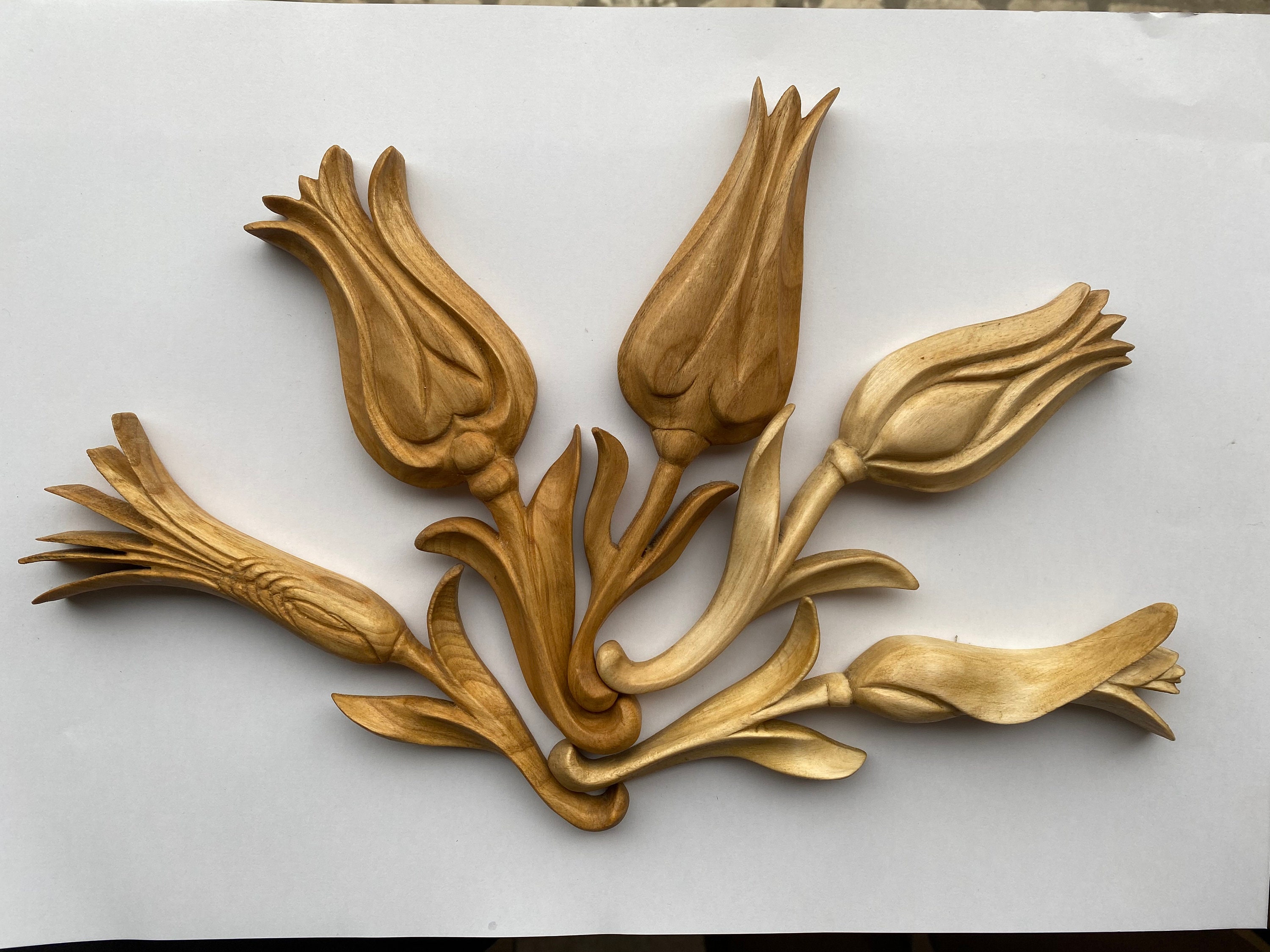 Ottoman Tulip Made of Wood - Etsy