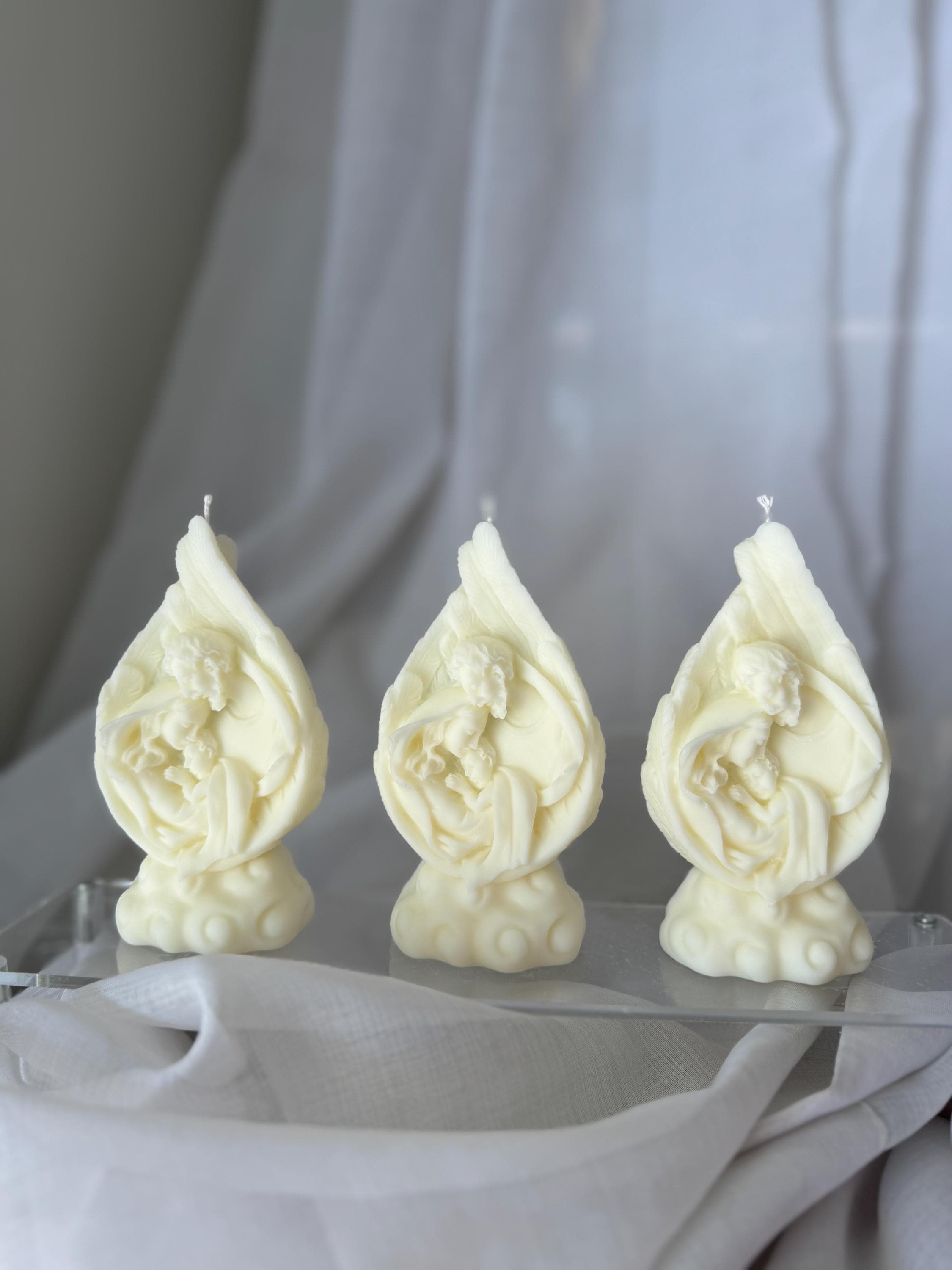 BIRTH of CHRIST Candle • Nativity Candle • Christmas Candle • Religious ...