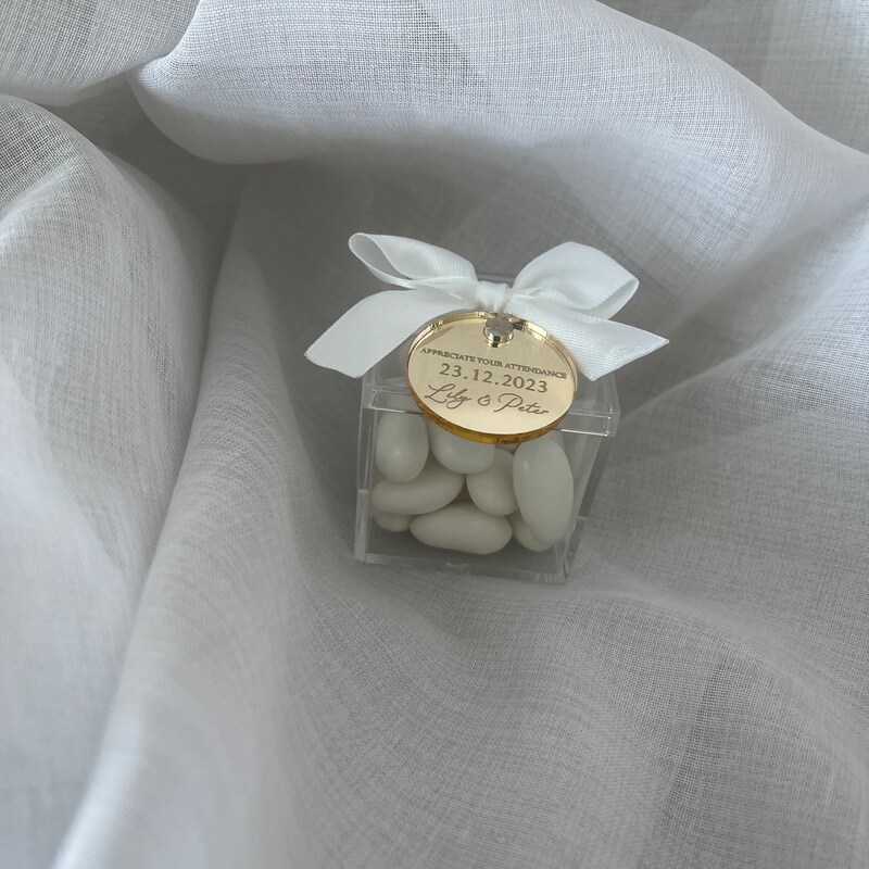 Wedding Dragee Box - Etsy