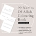 99 Names of Allah Colouring Book, Islamic Coloring Pages, Muslim Kids ...