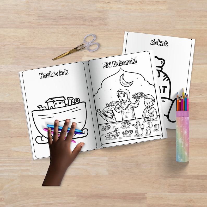 Islamic Colouring Book, Islamic Activities,printable Coloring Pages ...