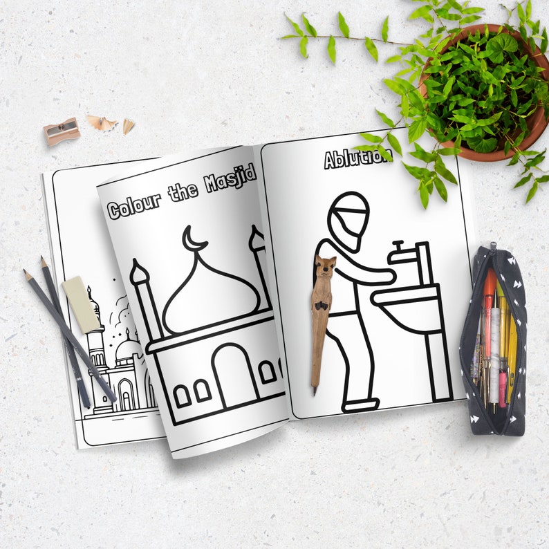 Islamic Colouring Book, Islamic Activities,printable Coloring Pages ...