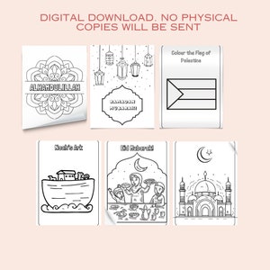 Islamic Colouring Book, Islamic Activities,printable Coloring Pages ...