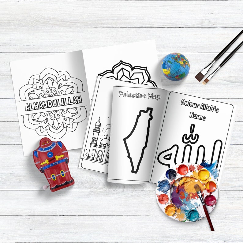 Islamic Colouring Book, Islamic Activities,printable Coloring Pages ...