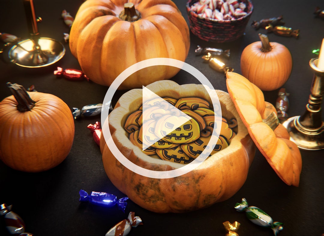 SH0001 Sticker Video Mockup Sticker Pile Decal Mockup - Etsy