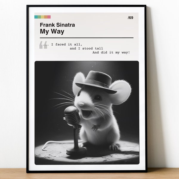 Frank Sinatra My Way - Etsy