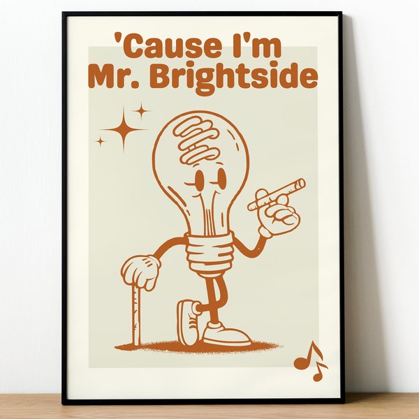Mr Brightside - Etsy