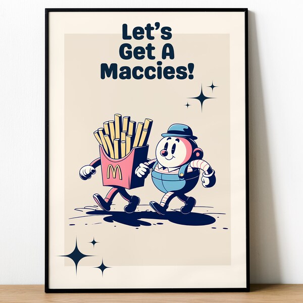 Mcdonalds Print - Etsy UK