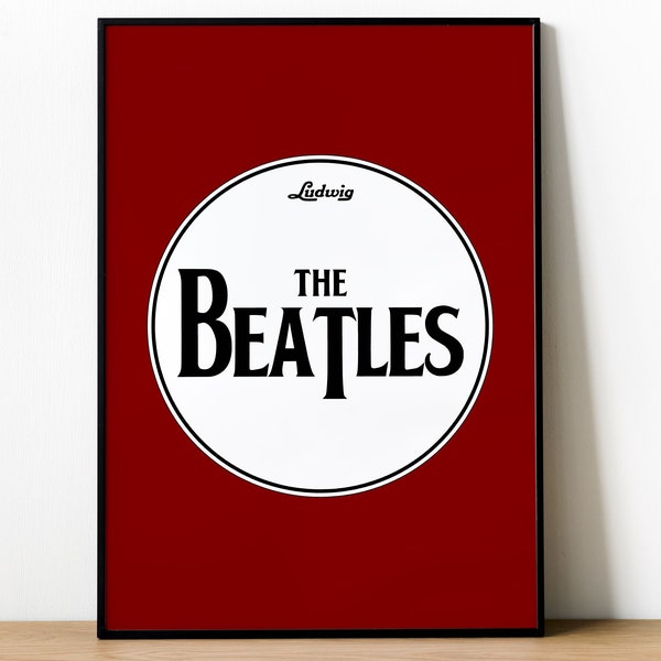 The Beatles Vintage Poster - Etsy