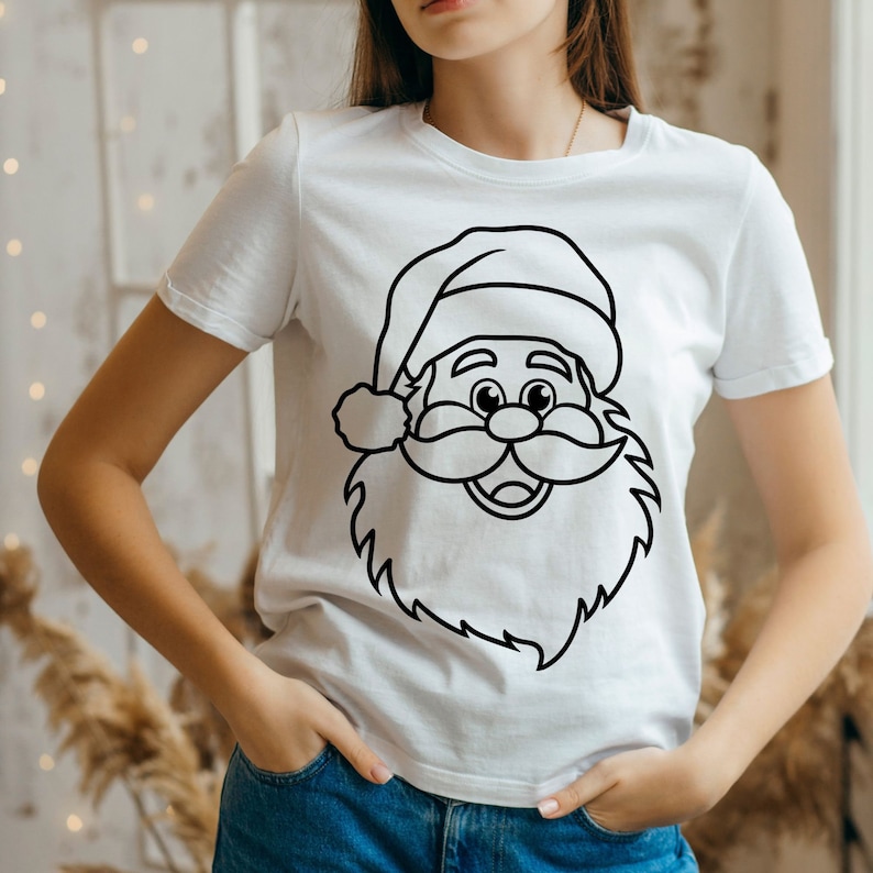Santa SVG, Santa Claus Svg, Santa Face Svg, Christmas Svg, Santa Claus ...
