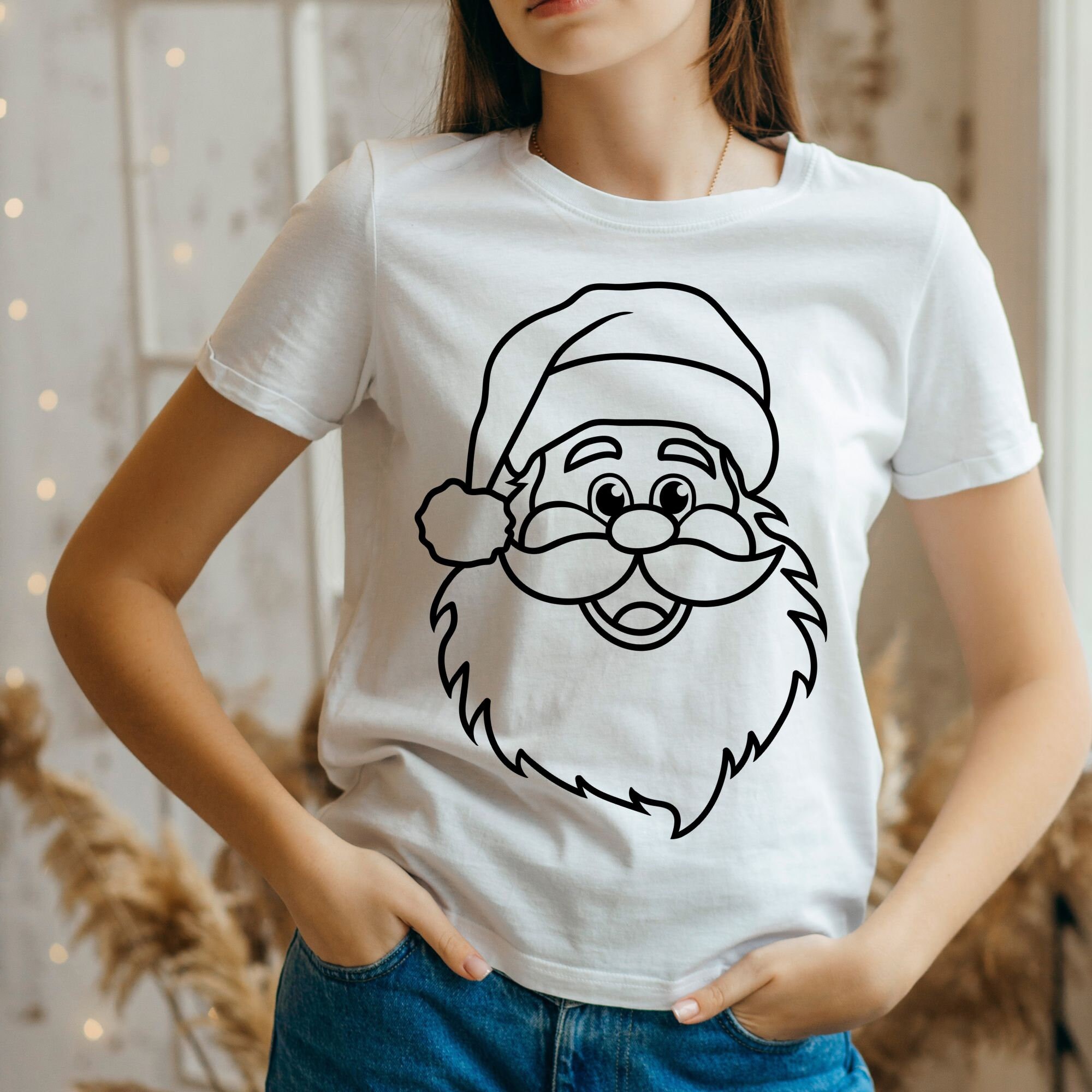Santa SVG, Santa Claus Svg, Santa Face Svg, Christmas Svg, Santa Claus ...