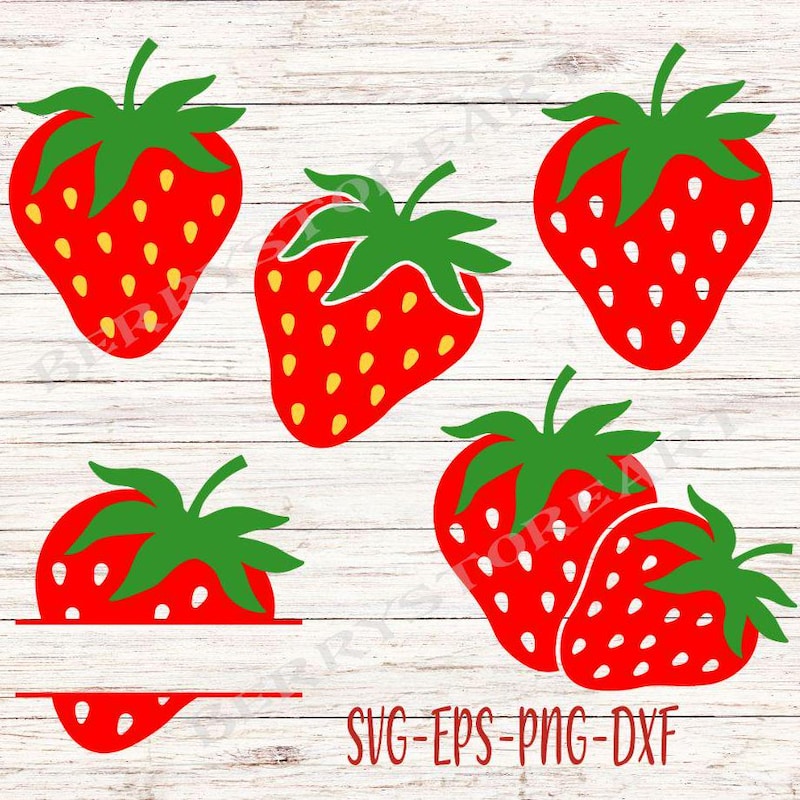 Strawberry Shortcake Svg - Etsy