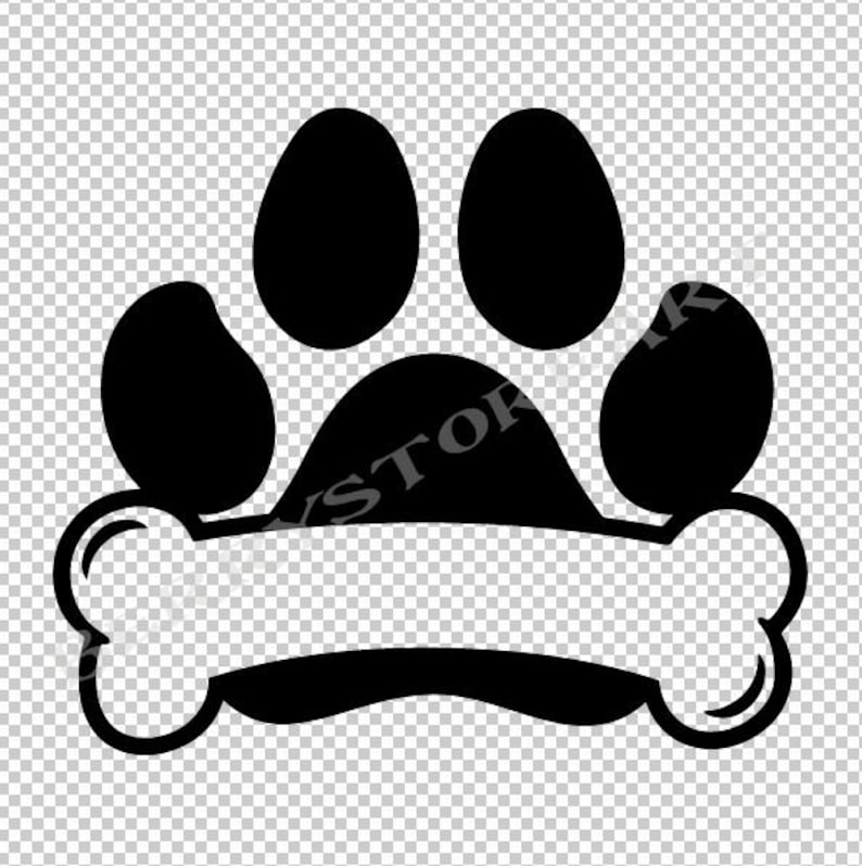 Paw Print SVG Bundle: Dog Lover Designs, Cricut & Silhouette Cut Files ...