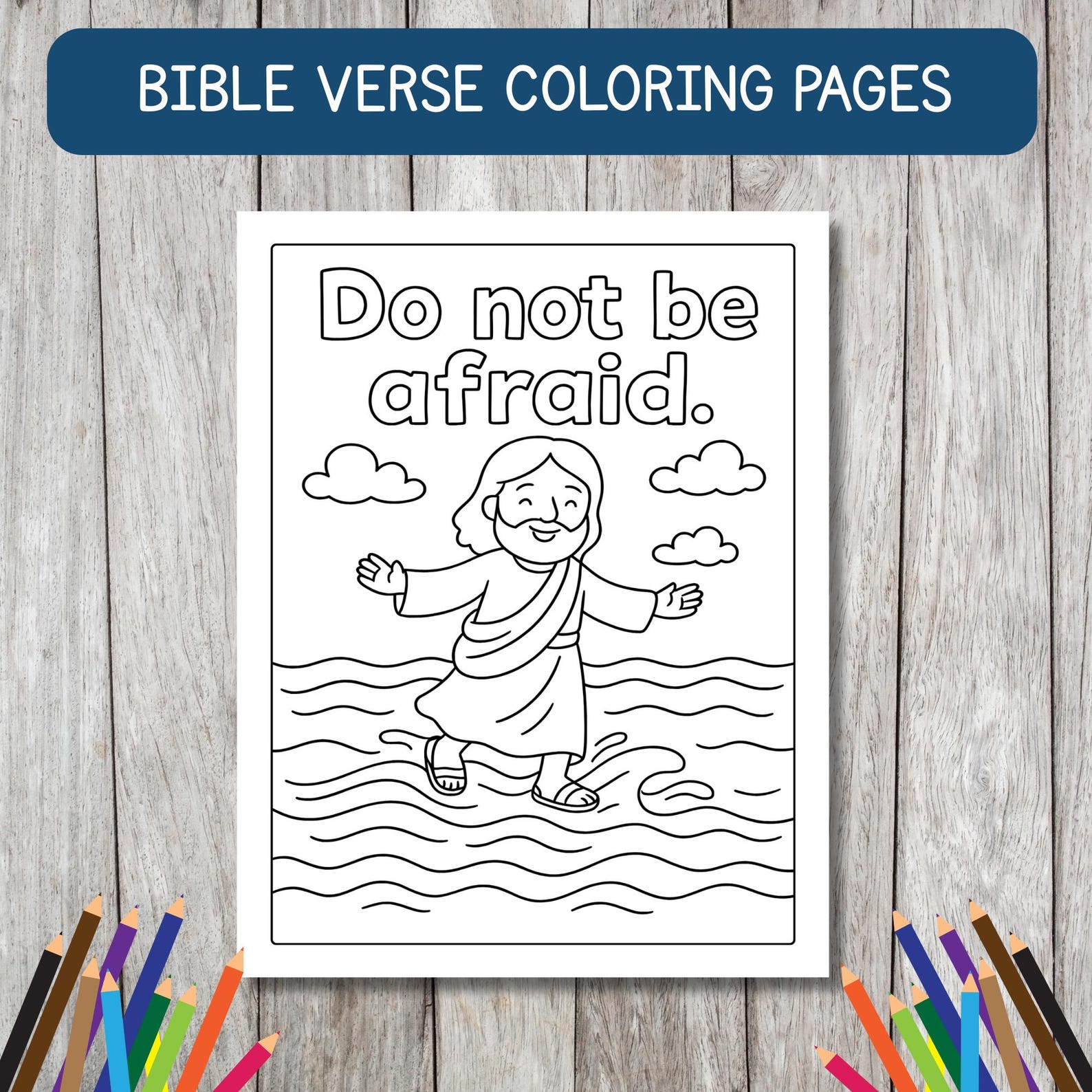 Dibujos para colorear con versículos bíblicos para niños, libro de ...