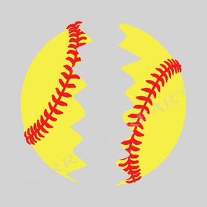 Softball SVG Bundle: Silhouette Cut Files, Sports Clipart - Etsy
