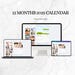 2025 Photo Calendar Template: Editable Canva Design Digital Download - Etsy